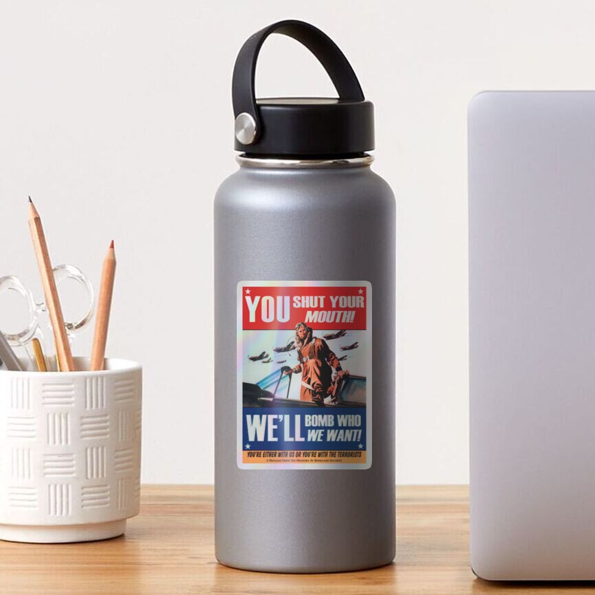 "Fake propaganda" Sticker for Sale by MrGreed | Redbubble