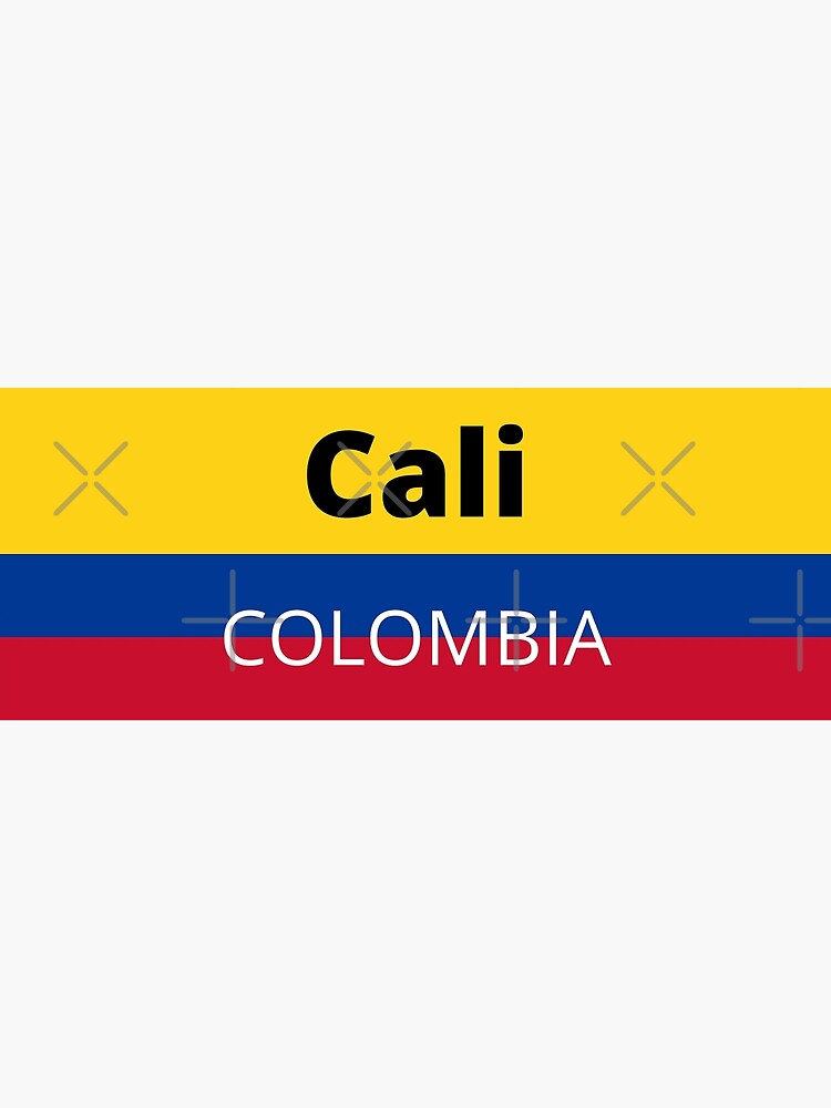 Póster «Bandera de la ciudad de Cali en Colombia» de aybe7elf | Redbubble