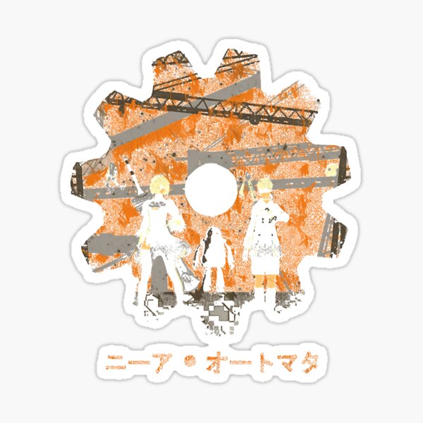 "Automata Art " Sticker for Sale by ivonnaron | Redbubble