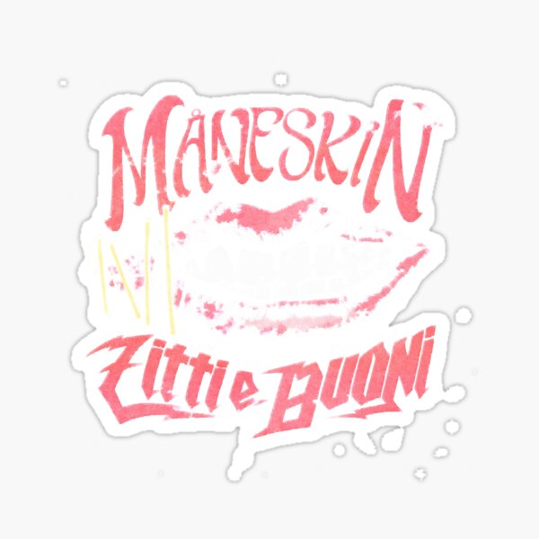 "Maneskin" Sticker by Gordonorenson | Redbubble
