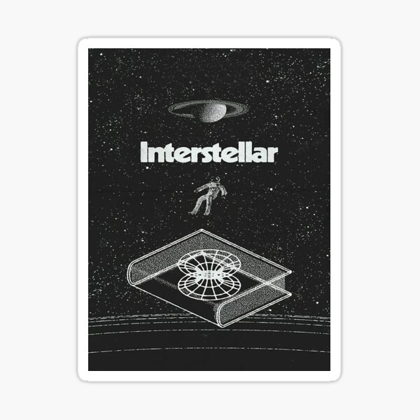"Movie Interstellar" Sticker for Sale by Mary-Malik | Redbubble