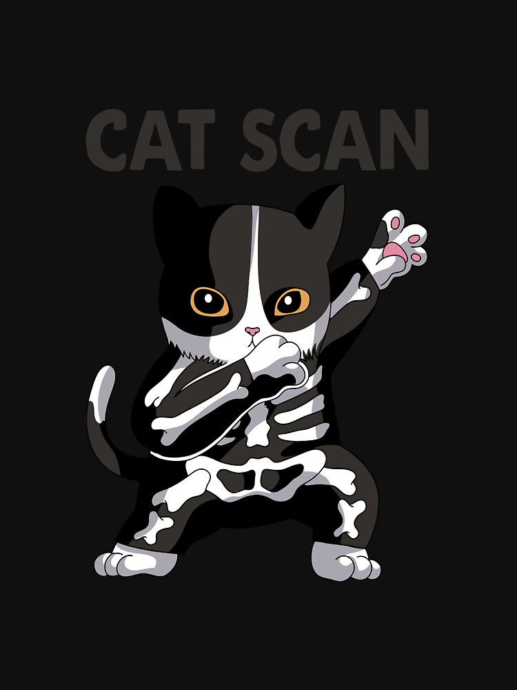 "Rad Tech Cat Scan Ct Scan Funny Cat X-Ray Halloween Pun Meme ...
