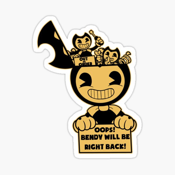 Bendy And The Ink Machine Stickers | Redbubble