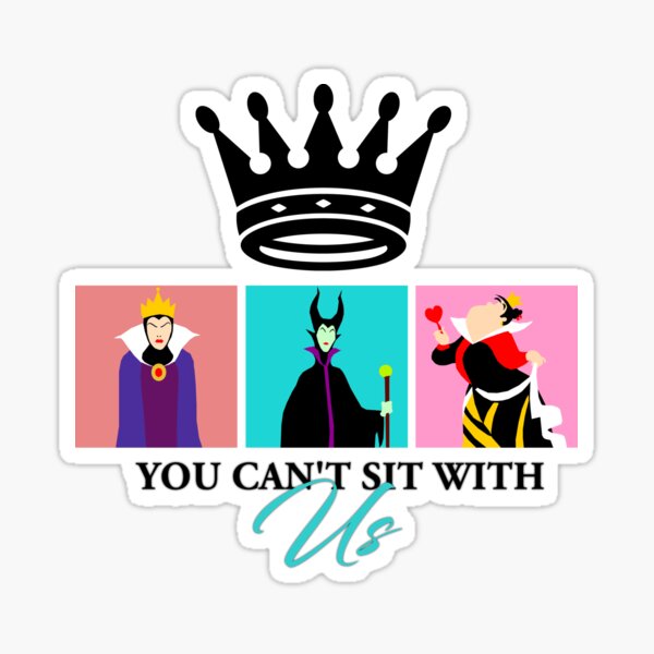 Disney Villains Stickers | Redbubble