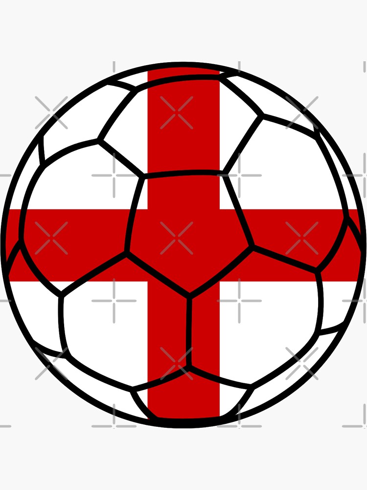 "England Football Flag" Sticker for Sale by Projekt51 | Redbubble