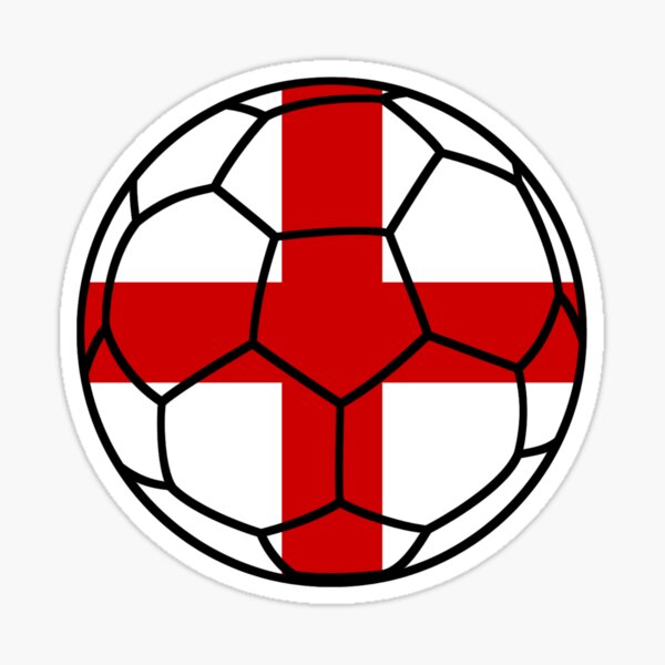 "England Football Flag" Sticker for Sale by Projekt51 | Redbubble