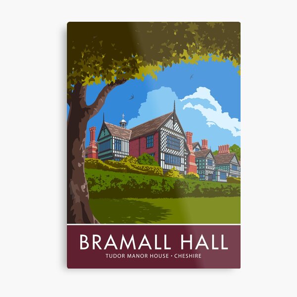 "Bramall Hall, Cheshire" Metal Print by smillership | Redbubble