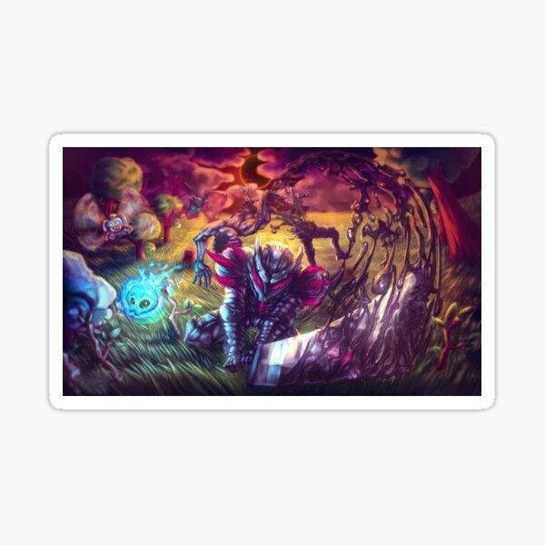 "Terraria Game - Boss Battle" Sticker for Sale by Gnextdoor22 | Redbubble