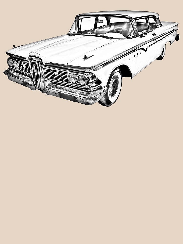 "1959 Edsel Ford Ranger Illustration" T-shirt for Sale by KWJphotoart ...