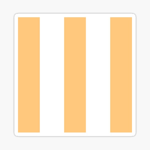 "Topaz and White Vertically-Striped" Sticker for Sale by PharrisArt ...