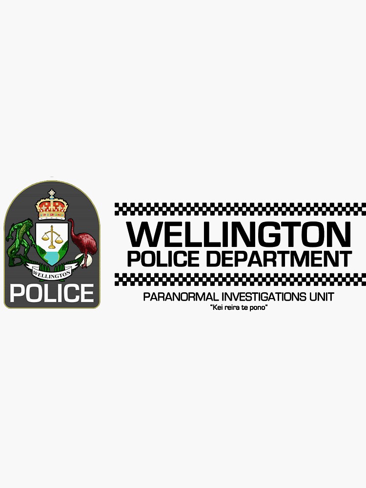 "Paranormal Investigations Unit" Sticker for Sale by hamulia | Redbubble