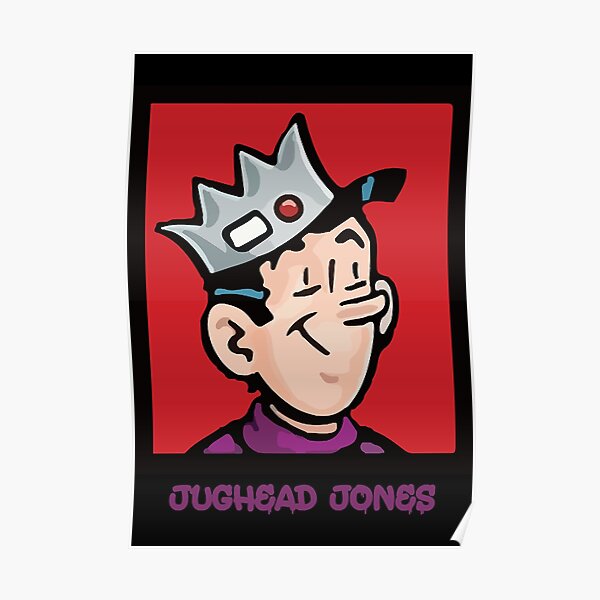 "Jughead Jones Portrait " Poster for Sale by bonniuprgyt | Redbubble