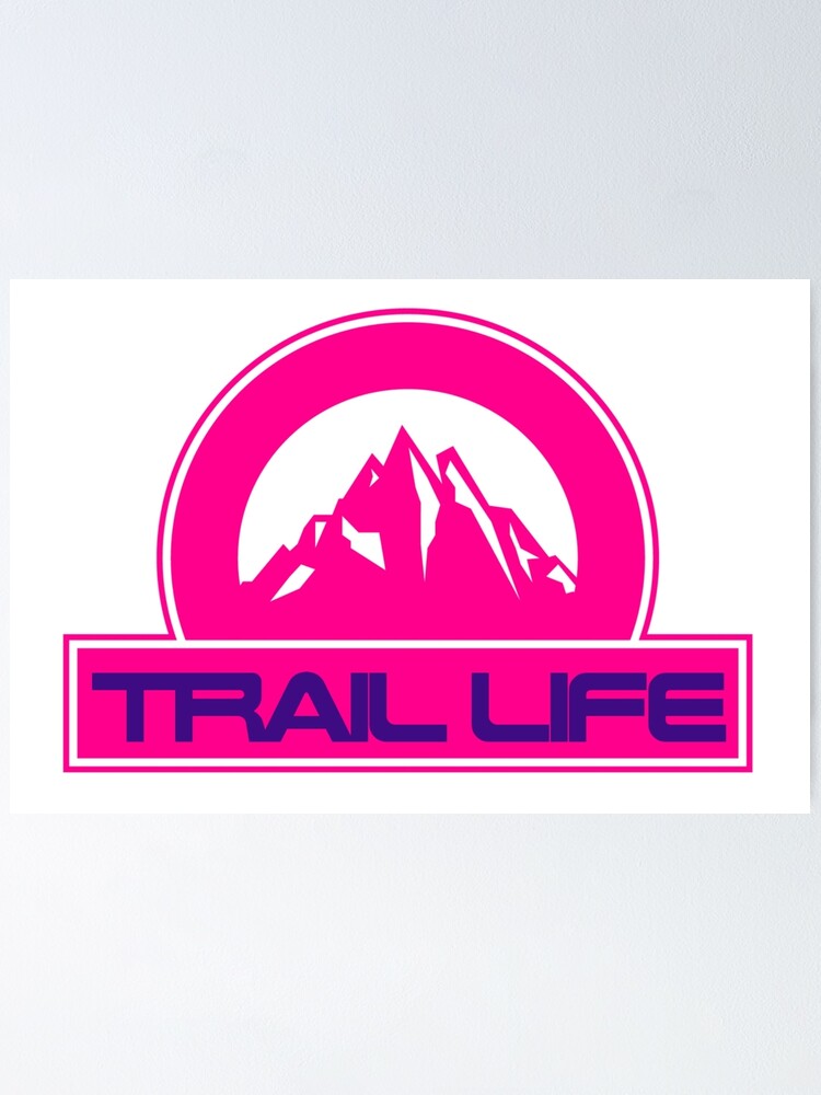 "Trail Life Decal Pink/Purple " Poster for Sale by Sleepygirl2010 ...