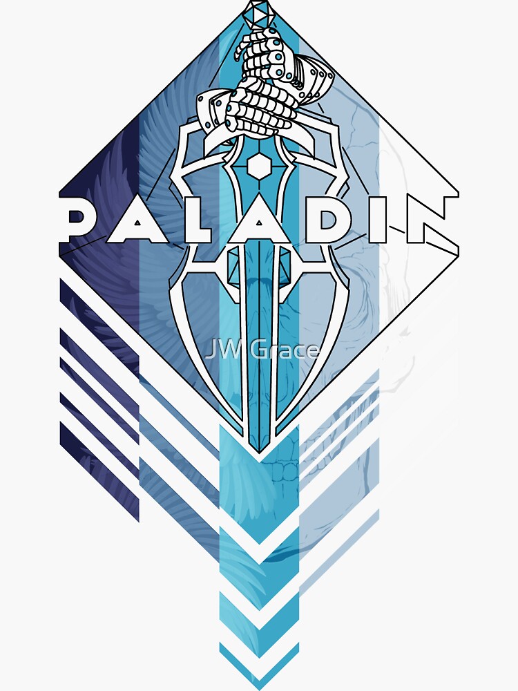"DnD Paladin Class " Sticker for Sale by PrintProteege | Redbubble