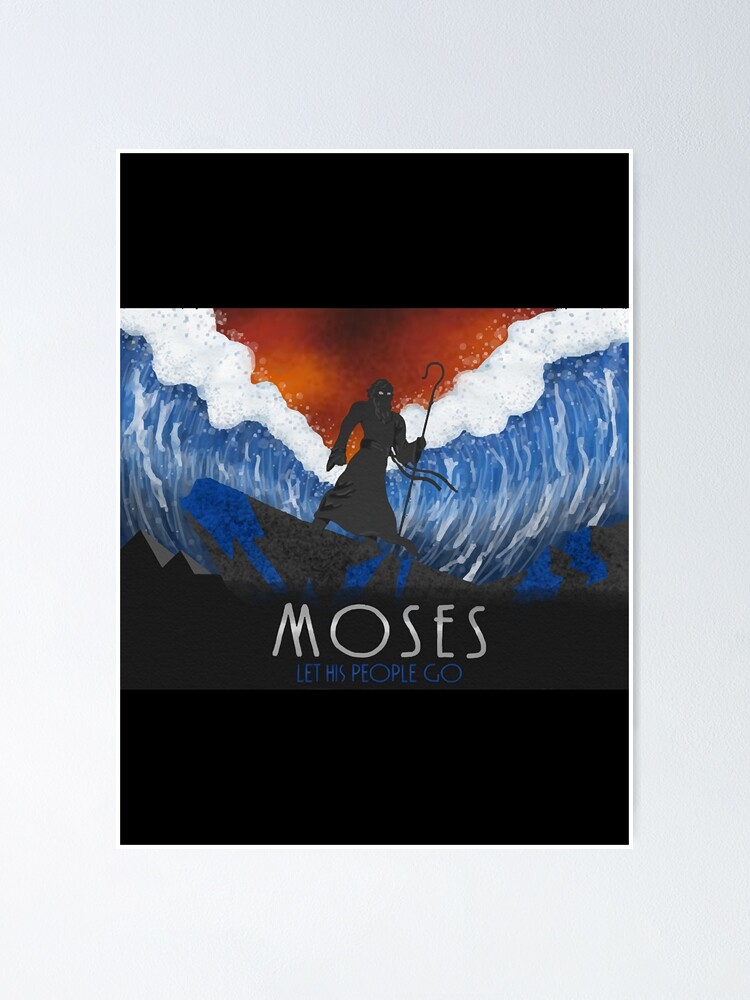 "Moses the Animated Series " Poster for Sale by wAngelia19 | Redbubble