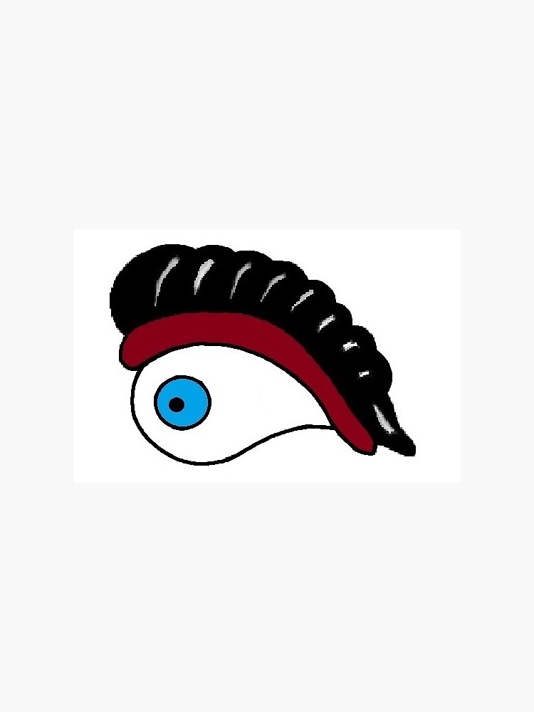 "Maltese Luzzu Evil Eye" Sticker for Sale by Vassallo Design | Redbubble