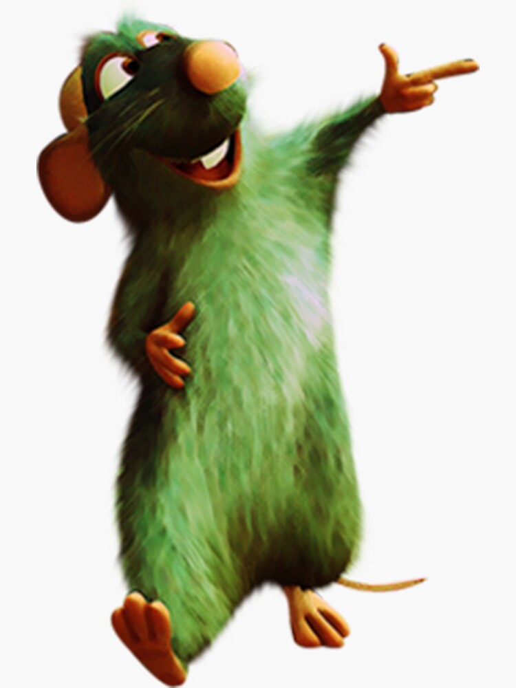 "Cute Ratatouille" Sticker for Sale by SekyConcepts | Redbubble