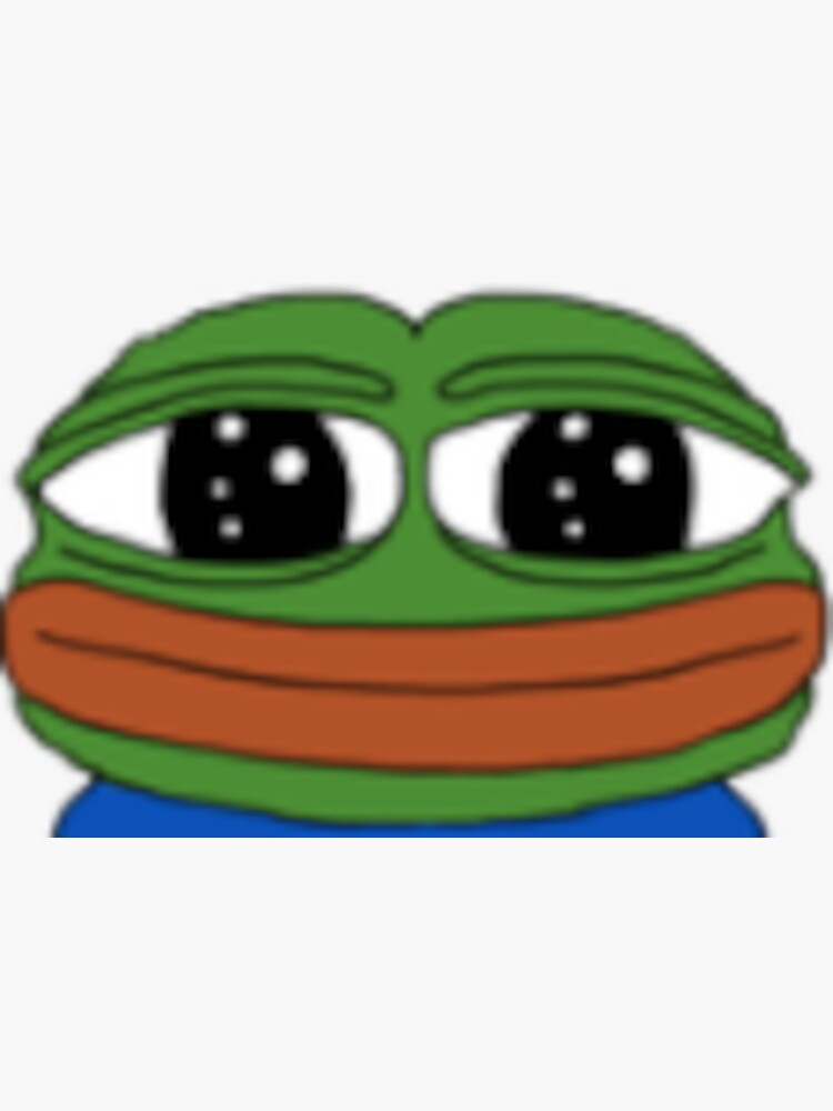 "Peepo HI " Sticker for Sale by PEEPOS-R-US | Redbubble