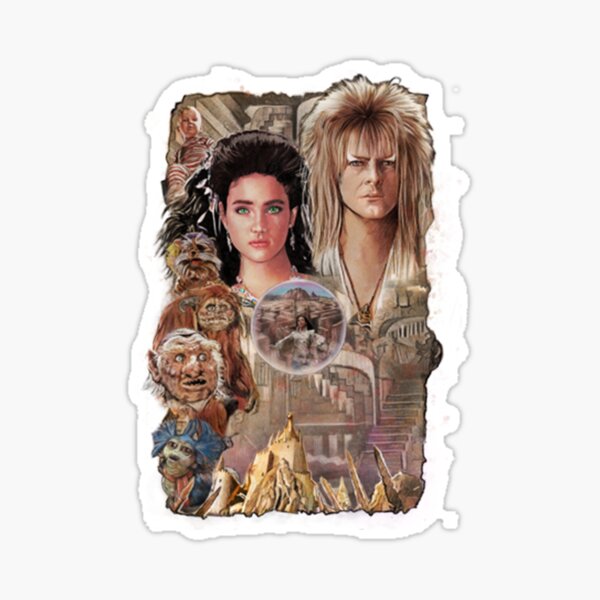 "Enter the Labyrinth" Sticker for Sale by SekyConcepts | Redbubble
