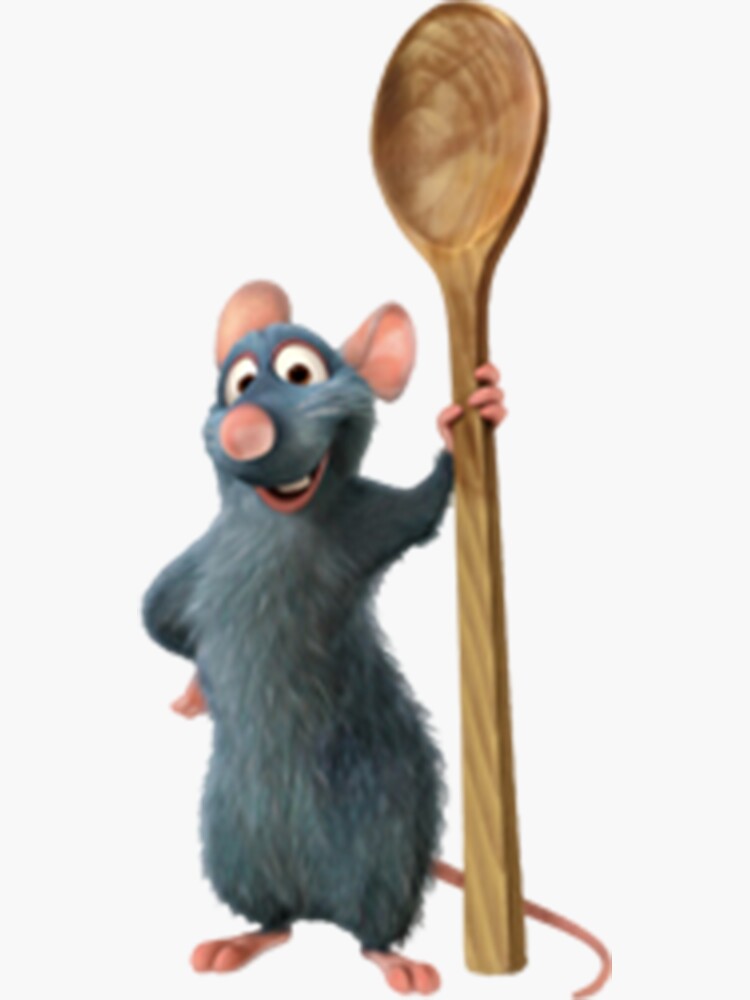 "Little chef Ratatouille" Sticker for Sale by SekyConcepts | Redbubble