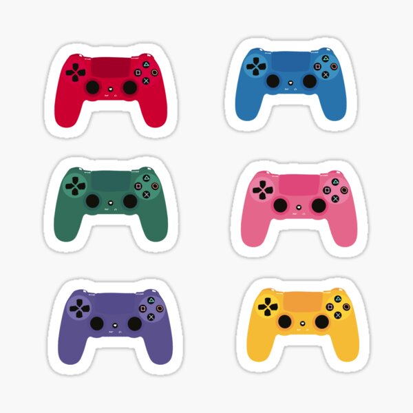 "controllers" Sticker for Sale by KoutYoe | Redbubble