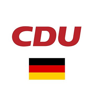 "Christian Democratic Union of Germany CDU Germany Elections" Sticker ...