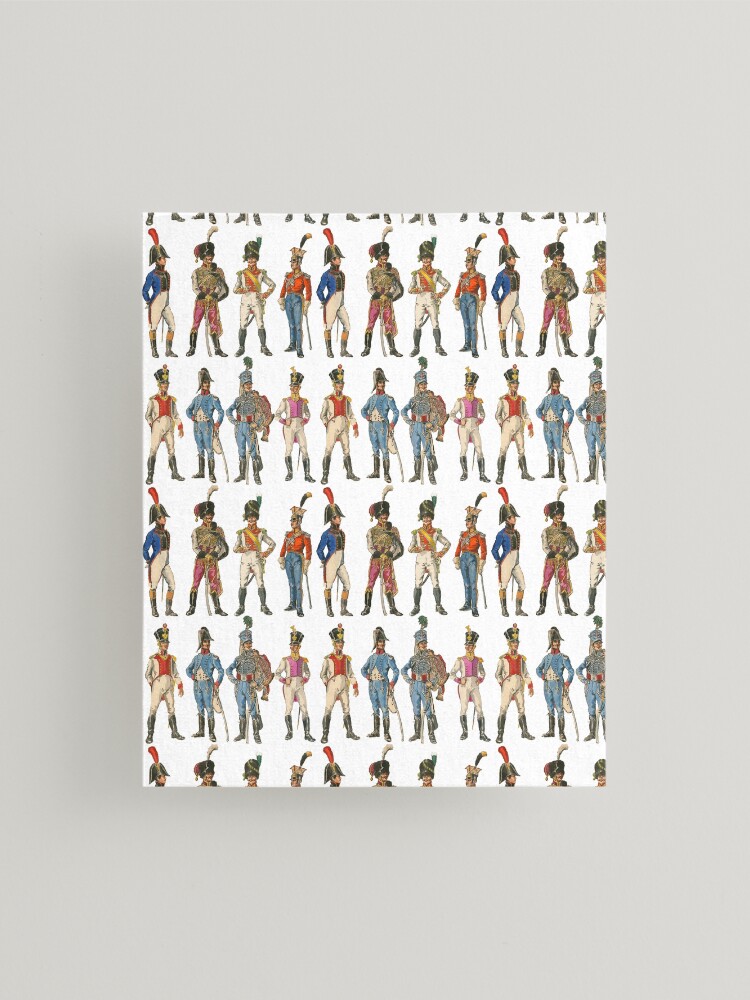 "Napoleonic naples army uniform plates" Mounted Print for Sale by Phil ...