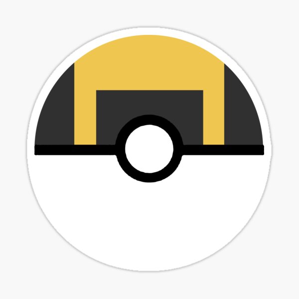 "Ultra Ball" Sticker for Sale by Blue906 | Redbubble