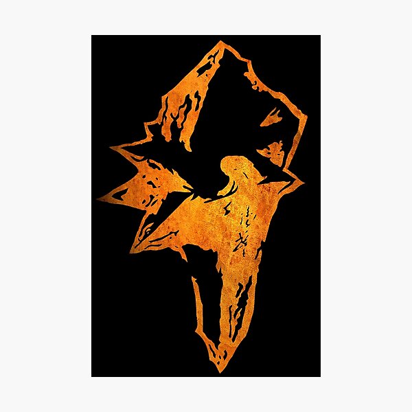 Impression photo « °FINAL FANTASY° Final Fantasy IX Rust Logo », par ...