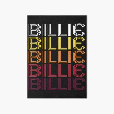 "Billie Eilish Official Blohsh Blue" Art Board Print for Sale by ...