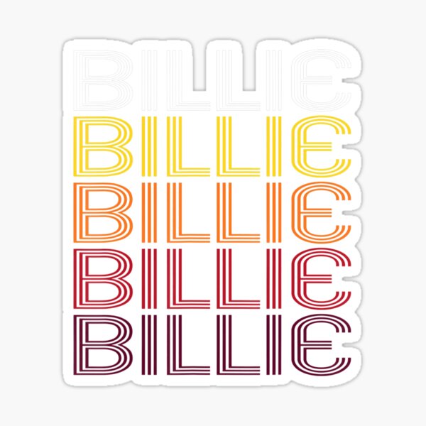 "Billie Eilish Official Blohsh Blue" Sticker for Sale by bladenfgisel ...