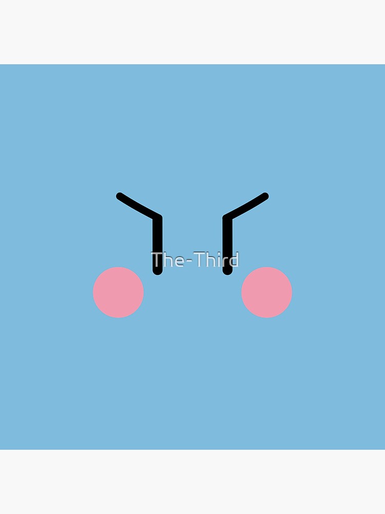 "clannad dango face - male variant " Sticker for Sale by The-Third ...