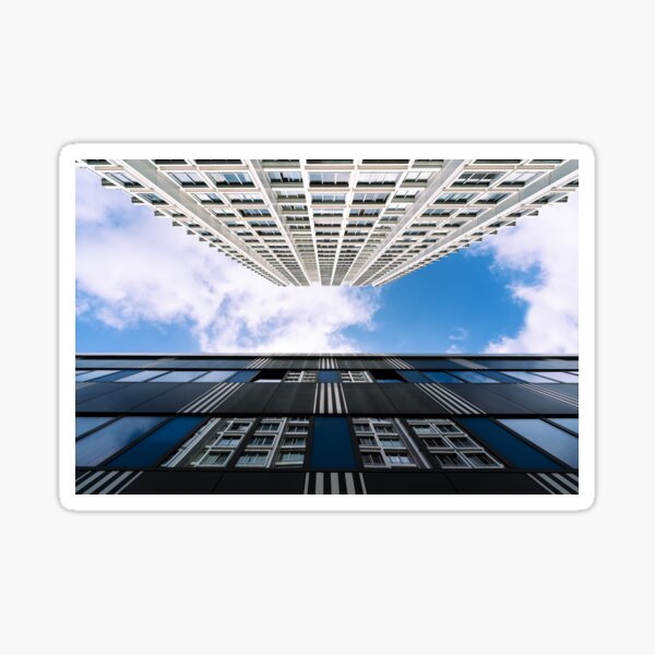 "Skyscraper" Sticker for Sale by Astrea974 | Redbubble