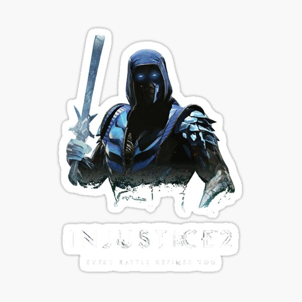 "Injustice 2 - Sub-Zero " Sticker for Sale by DenajahPatoc | Redbubble