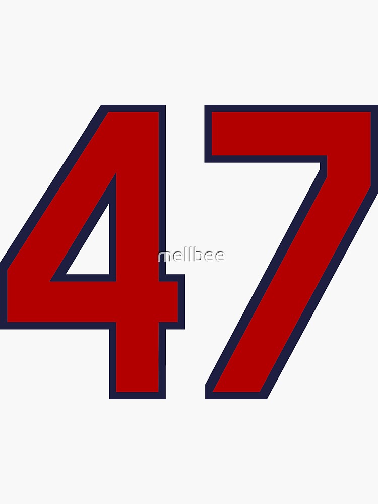 "#47" Sticker for Sale by mellbee | Redbubble