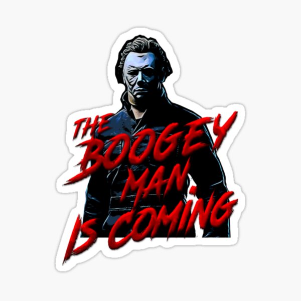 "Boogy man" Sticker for Sale by FredaWMayfield | Redbubble