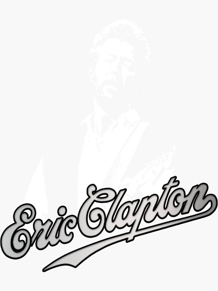 "Eric-Clapton" Sticker for Sale by vdevermaurice | Redbubble