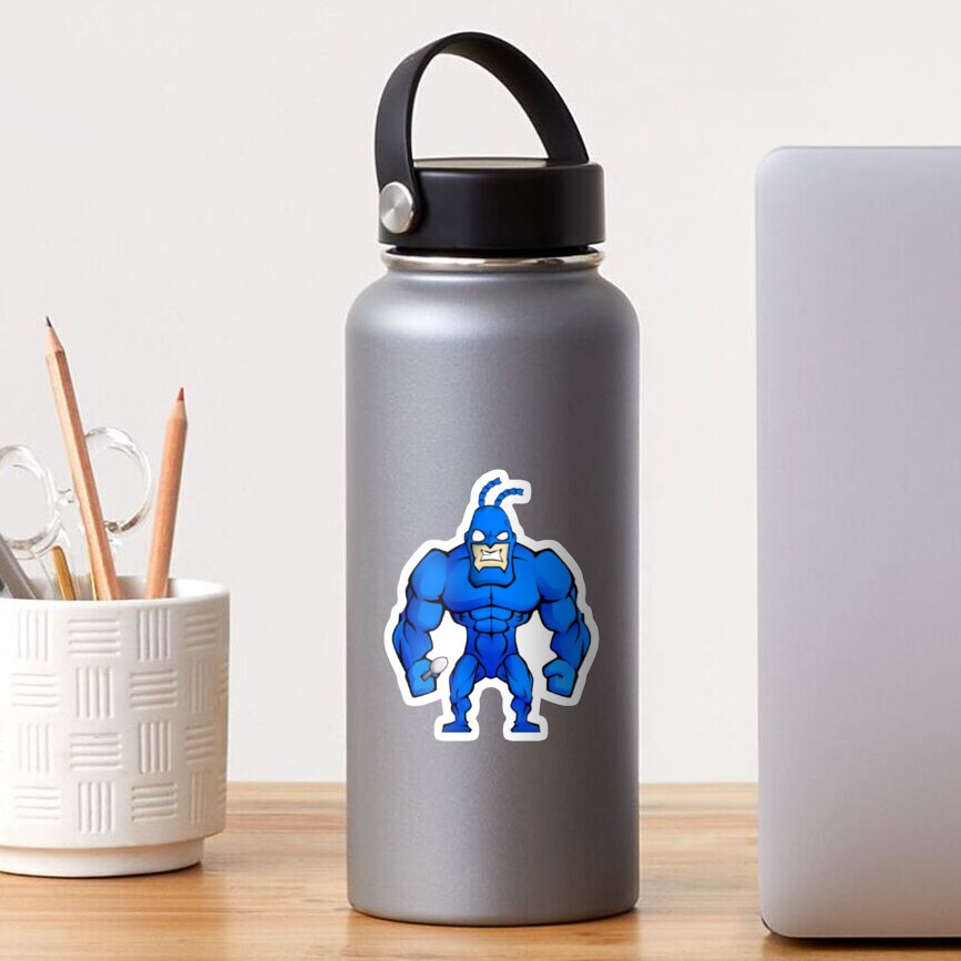 "the tick cartoon " Sticker for Sale by Reo12 | Redbubble