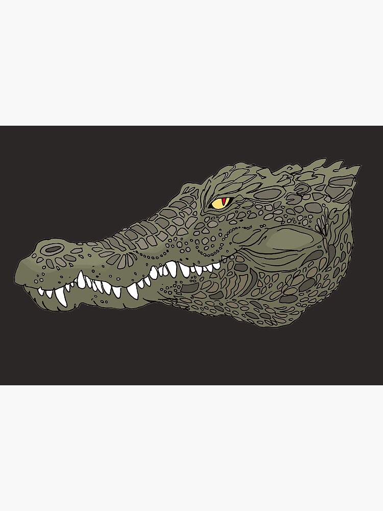 "National Animal of Timor Leste: Crocodile" Art Board Print for Sale by ...
