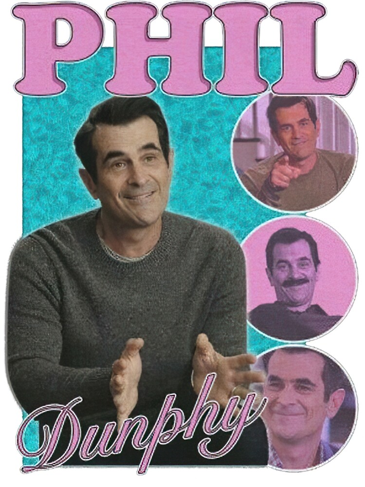 Lámina fotográfica «10mb Vintage Phil Dunphy Homage Bootleg, Phil ...