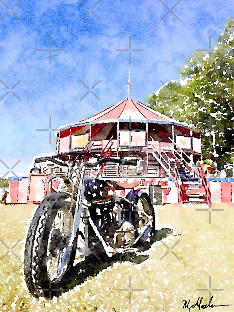 "Wall of Death" Poster by Statepallets | Redbubble