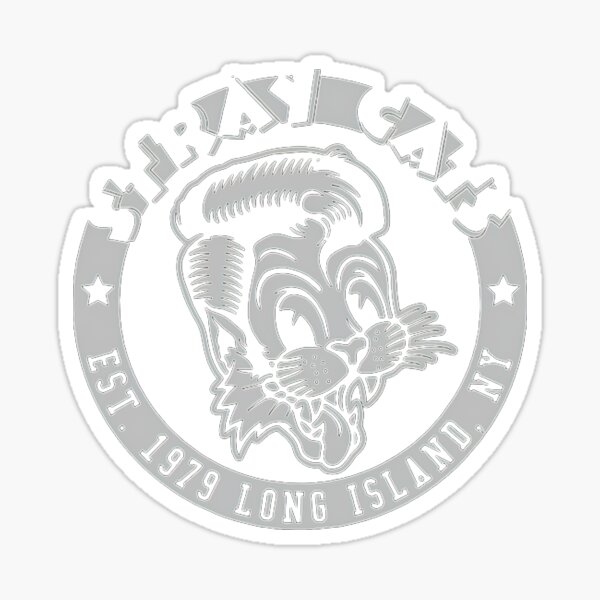 "STRAY CATS" Sticker for Sale by Strayycatt123 | Redbubble