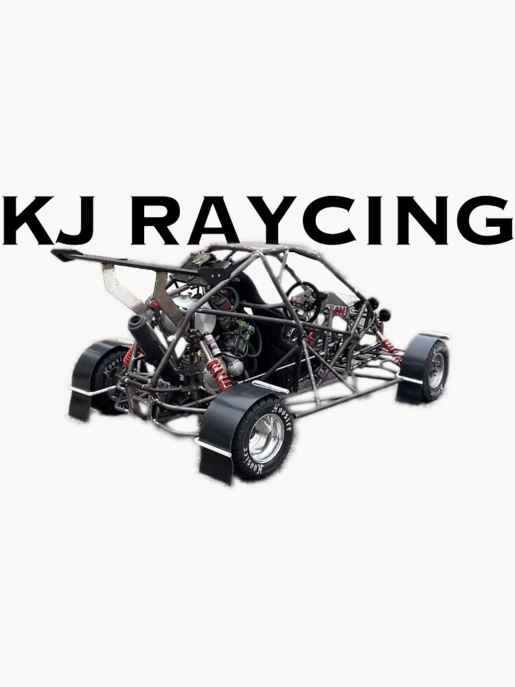 "KJ Raycing Crosskart without body" Sticker for Sale by KJ-Raycing ...