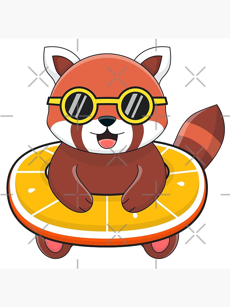 "red panda loves lemons" Poster for Sale by Emil1993 | Redbubble
