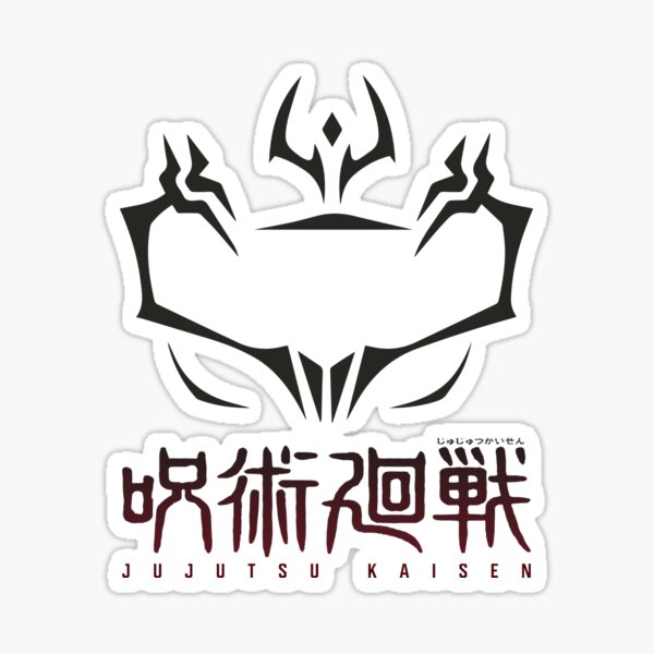 "Sukuna Tatto Face Logo" Sticker for Sale by nequl26 | Redbubble
