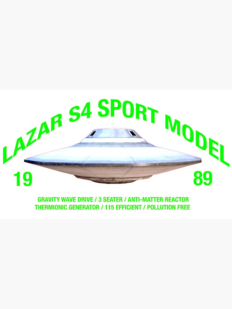 "Lazar S4 Sport Model Area 51 Flying Saucer" Cap for Sale by ...
