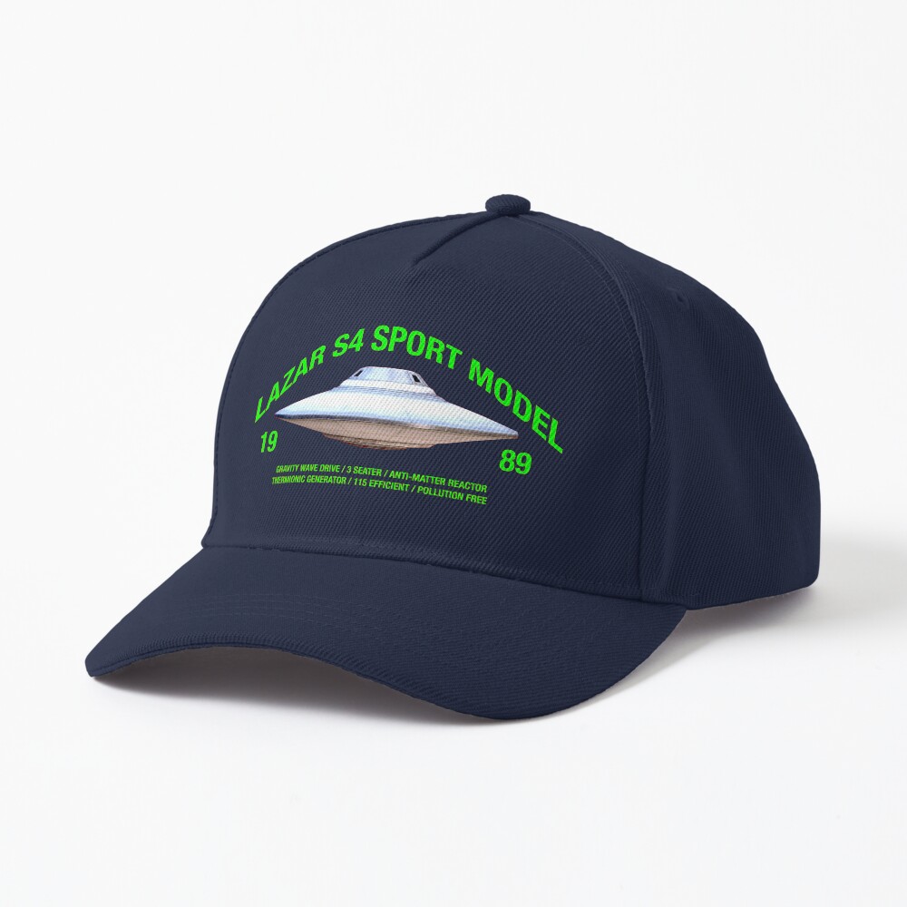 "Lazar S4 Sport Model Area 51 Flying Saucer" Cap for Sale by ...