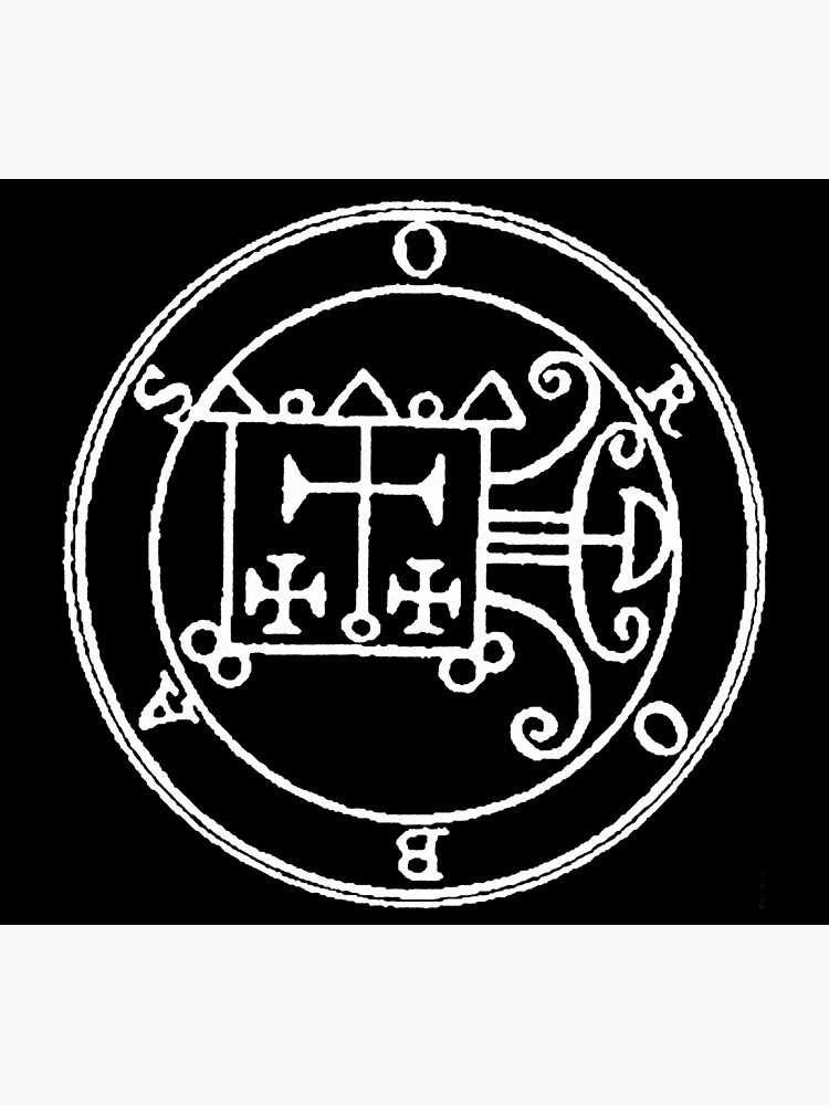 "Seal of Orobas Demon Circle" Poster for Sale by signsandsymbols ...