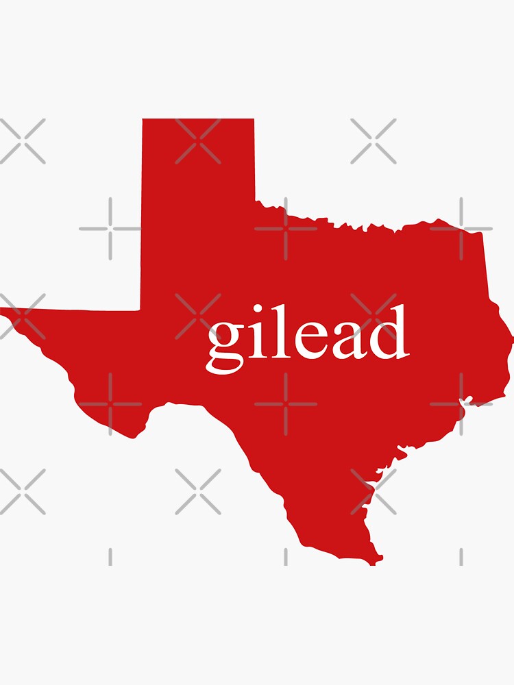 "Texas Is Gilead SB8 Pro Choice Protest " Sticker for Sale by markdn45 ...