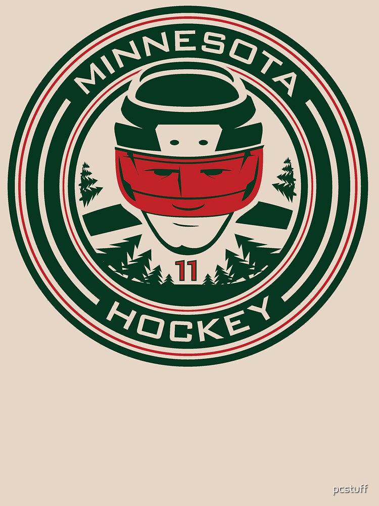 "Minnesota Hockey #11" T-shirt by pcstuff | Redbubble